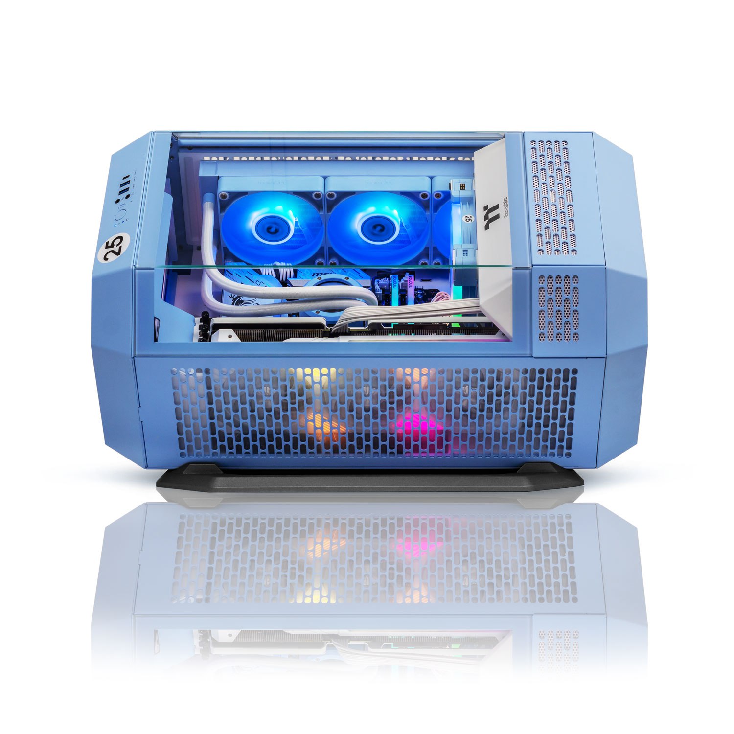 Купить игровой компьютер WORKSHOP COSMOS Tt Hydrangea Blue — WORKSHOP ...